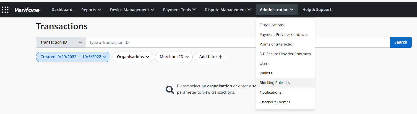 Blocking failed 3DS transactions | Online payments | Verifone Developer Portal